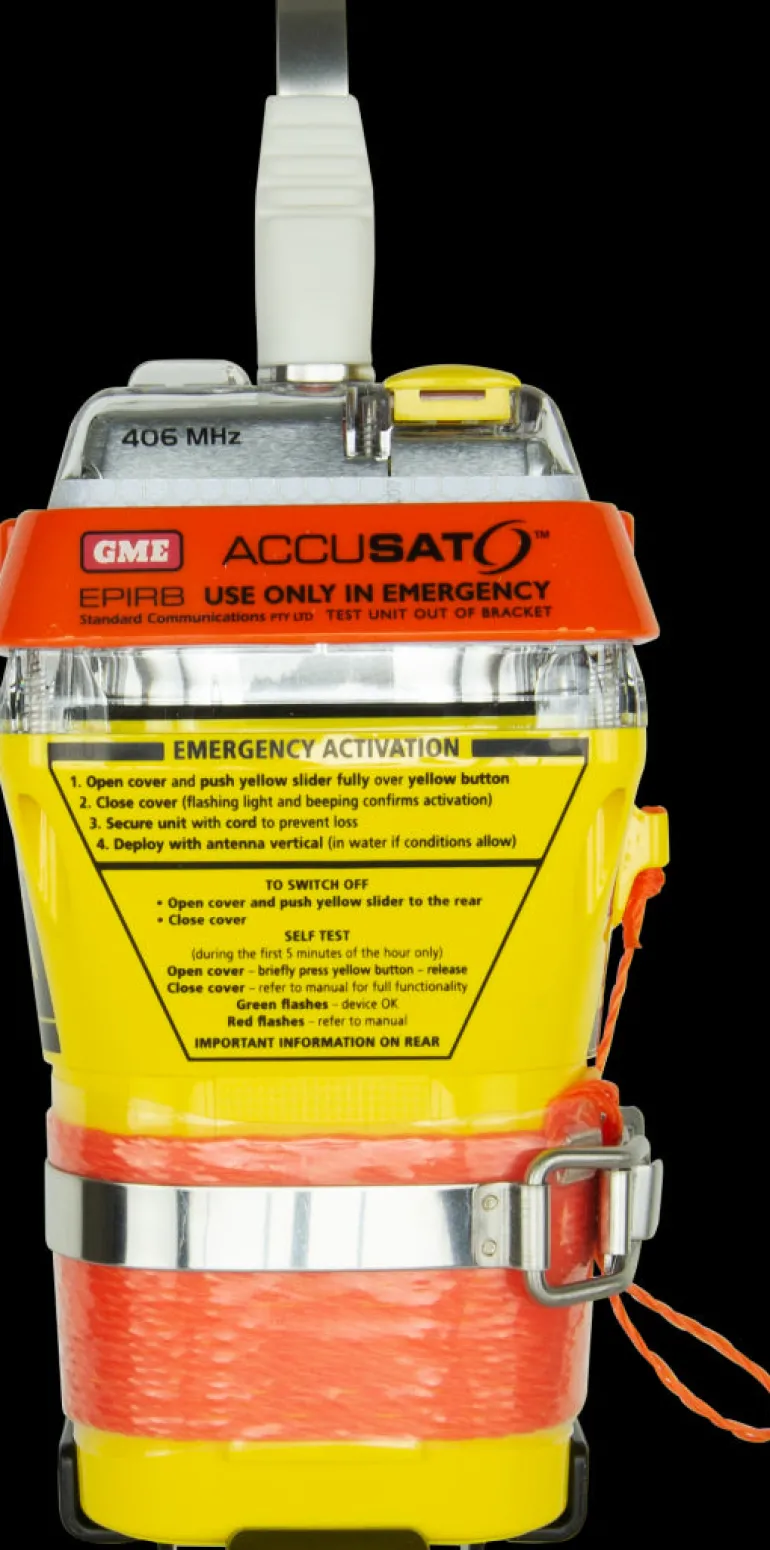 GME Epirb MT600G manual activation - Perth Fishing